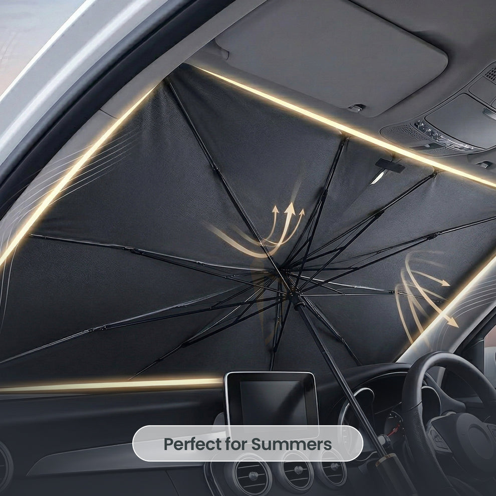 ArmourGuards SunShield Pro – Foldable Windshield Sun Shade Umbrella
