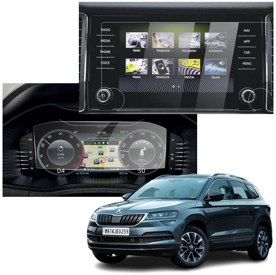 Skoda Karoq Infotainment + Cluster Guard