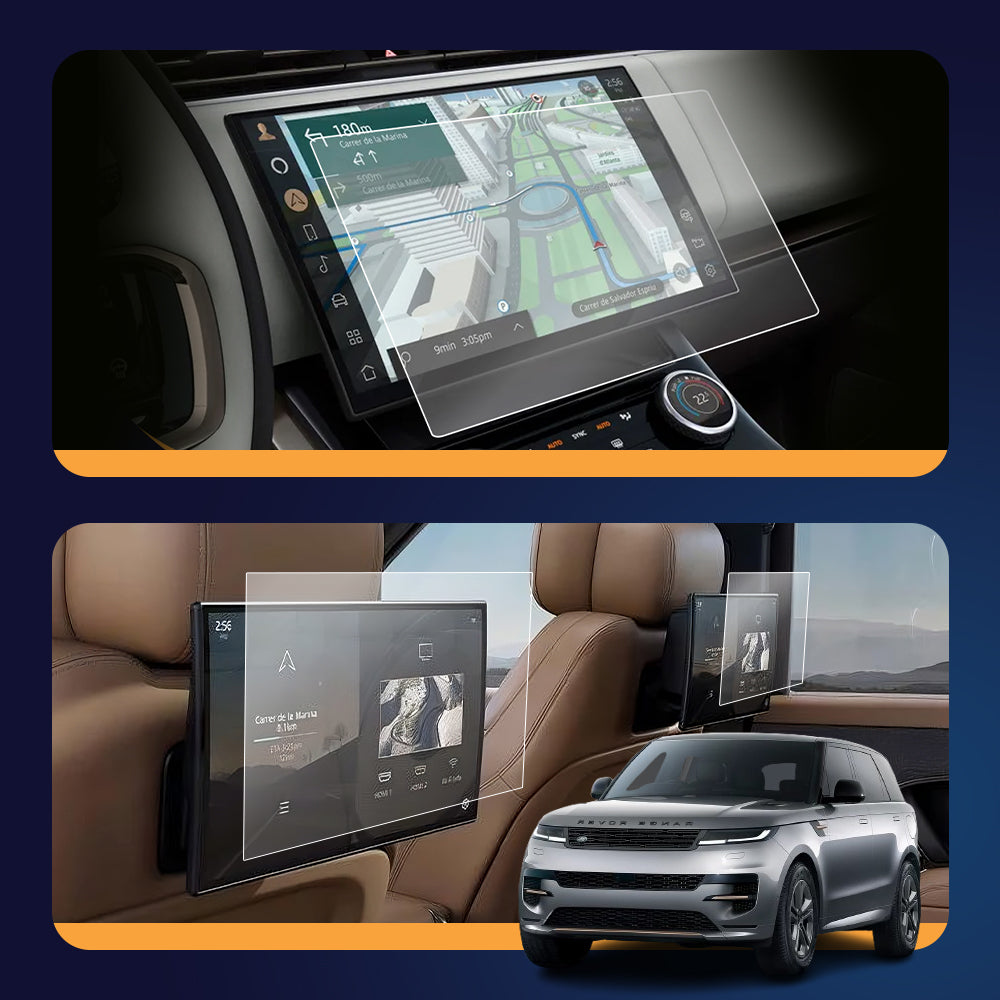 Land Rover Sport 2023/24 set of 3 Screen Guard (1 Front Info + 2 Seat